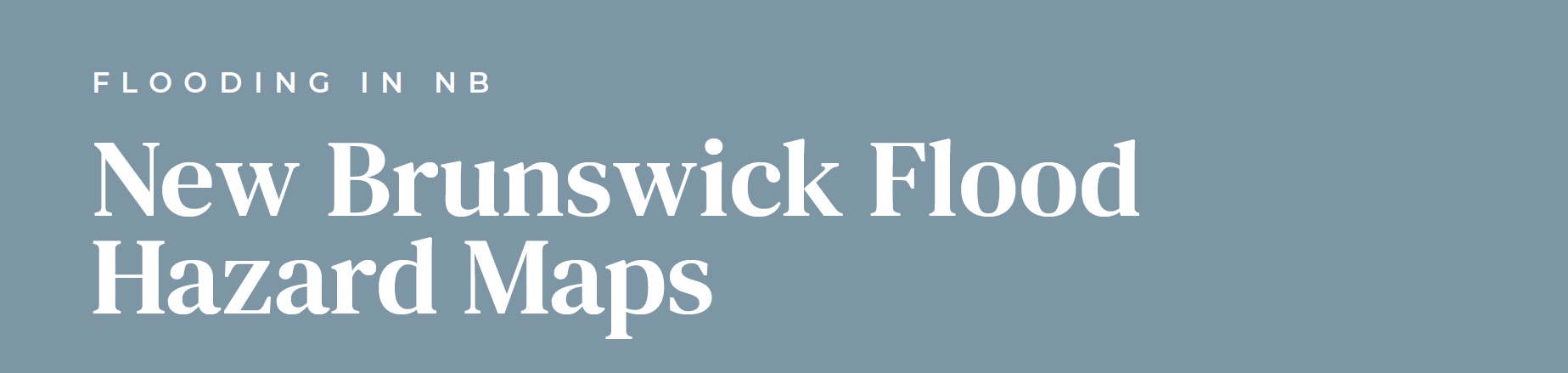 Flooding in New Brunswick